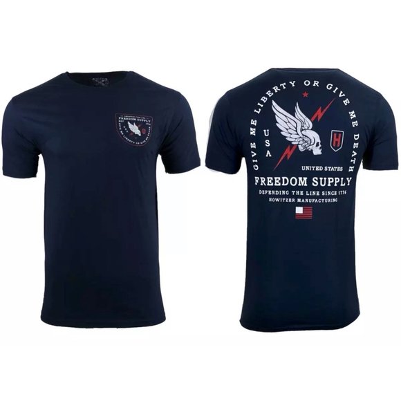 Howitzer | Shirts | Howitzer Style Mens Tshirt Freedom Line Military ...